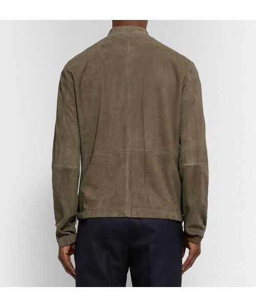 theory（セオリー）の「Theory Arvid Suede Jacket（ライダースジャケット）」 - WEAR