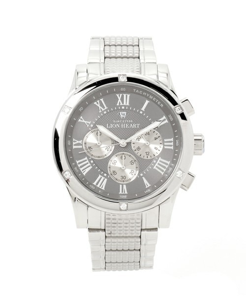 LION HEART（ライオンハート）の「LH ORIGINAL WATCH-LHW101-ステンレスバンドアナログウォッチ（アナログ腕時計 ...