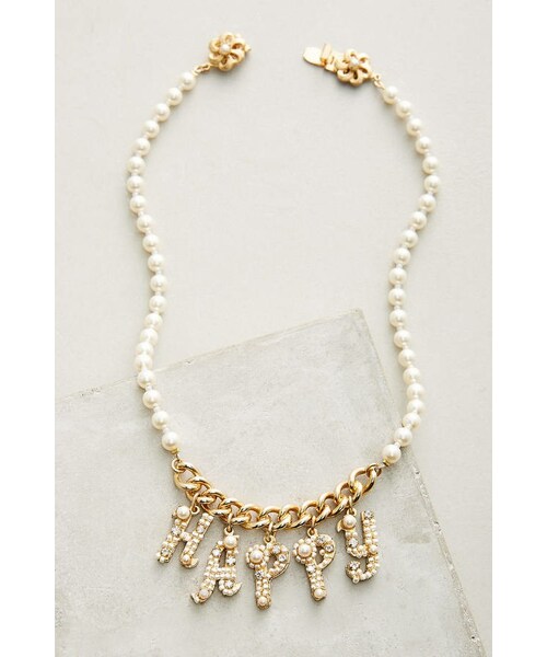 MIRIAM HASKELL（ミリアムハスケル）の「Miriam Haskell Happy Charm Necklace（ネックレス ...