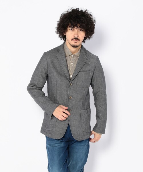 Ahe'hee（アヘヘ）の「別注ｽｳｪｯﾄﾗｲｸｼﾞｬｹｯﾄ /Ahe'hee(ｱﾍﾍ)（）」 - WEAR