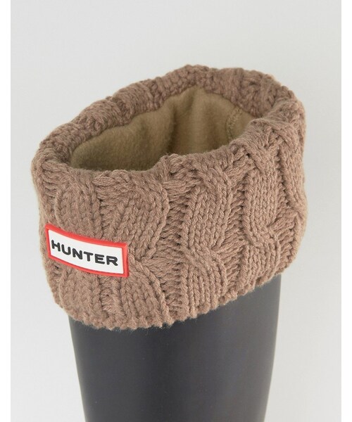 HUNTER（ハンター）の「Hunter Short 6 Stitch Cable Boot Sock（）」 - WEAR