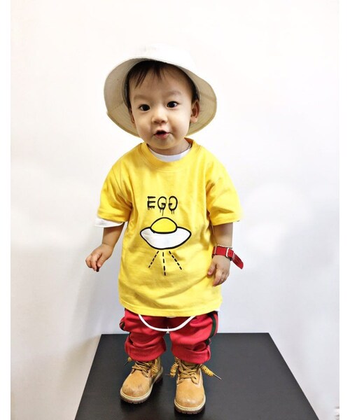 no brand（ノーブランド）の「EGGTシャツ☆kids（Tシャツ/カットソー）」 - WEAR