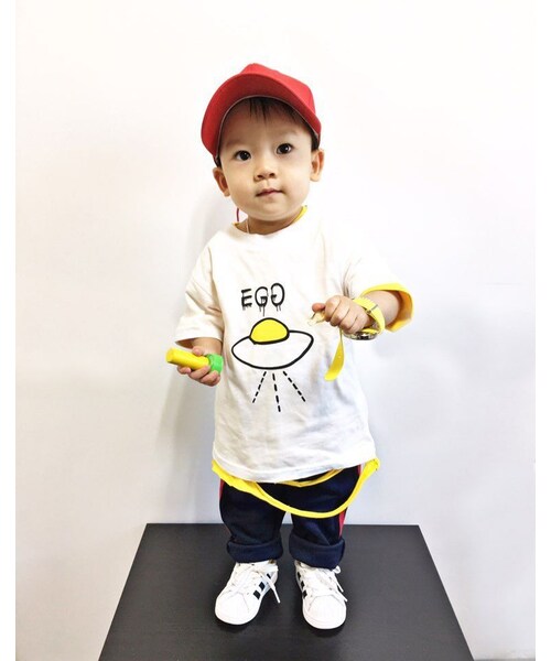 no brand（ノーブランド）の「EGGTシャツ☆kids（Tシャツ/カットソー）」 - WEAR