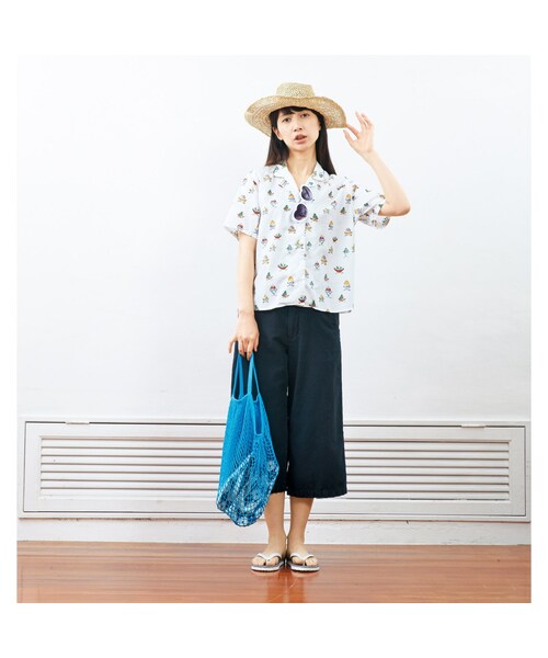 Sunny clouds（サニークラウズ）の「サニークラウズ かき氷シャツ〈レディース〉（シャツ/ブラウス）」 - WEAR