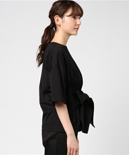 CLANE（クラネ）の「CLANE ワイドリボントップス（Tシャツ/カットソー）」 - WEAR