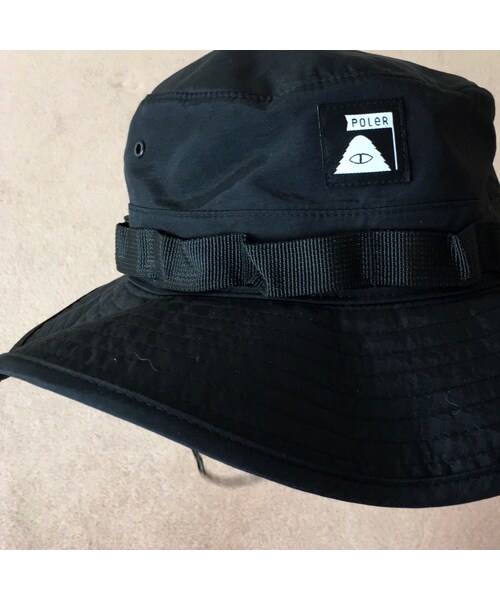 POLeR（ポーラー）の「POLeR "BOONIE HAT" Black（ハット）」 - WEAR