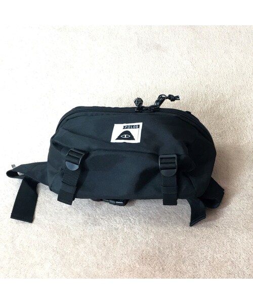 POLeR（ポーラー）の「POLeR "ROVER PACK" Black（ボディバッグ/ウエストポーチ）」 - WEAR