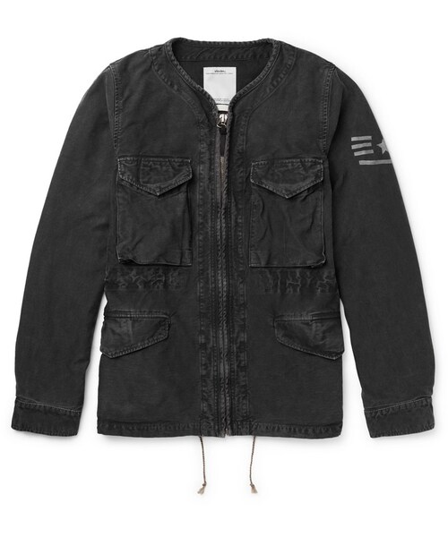 VISVIM（ビズビム）の「visvim Reserves Printed Cotton-Canvas Jacket（テーラードジャケット）」 - WEAR