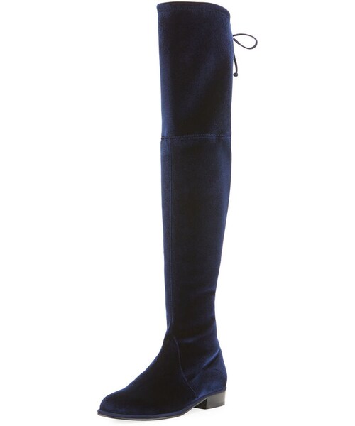 Stuart Weitzman（スチュアートワイツマン）の「Stuart Weitzman Lowland Velvet Over-The-Knee Boot（ブーツ）」 - WEAR