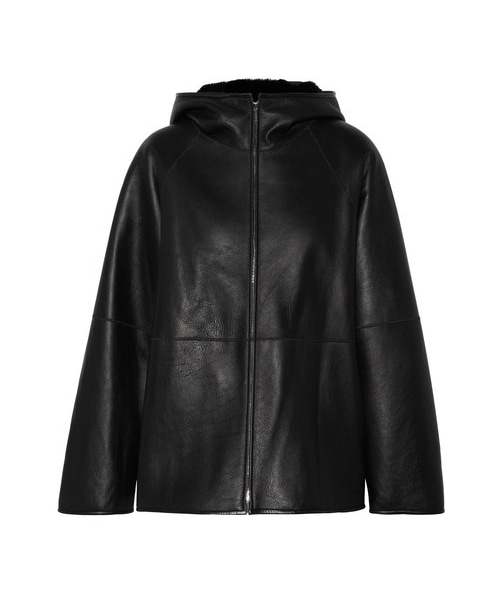 THE ROW（ザロウ）の「The Row - Lennai Hooded Shearling Jacket - Black（）」 - WEAR