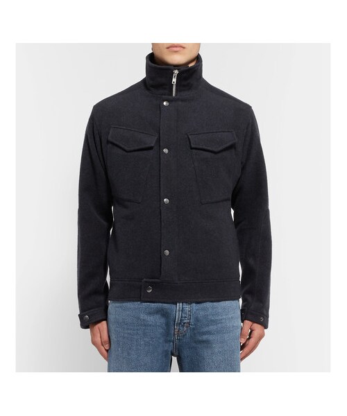 Oliver Spencer（オリバースペンサー）の「Oliver Spencer Wool Correspondent Jacket ...