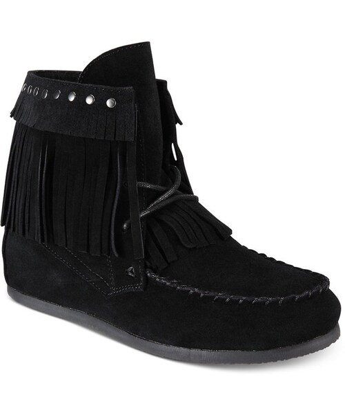 Yellow Box（イエローボックス）の「Yellow Box Once Fringe Booties Women's Shoes（ブーツ ...