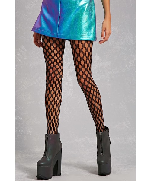 Forever 21（フォーエバー トゥエンティーワン）の「FOREVER 21 Thigh-High Fishnet Tights ...