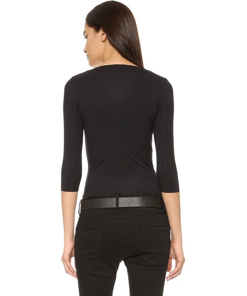 Wolford（ウォルフォード）の「Wolford Pure String Bodysuit（トップス）」 - WEAR