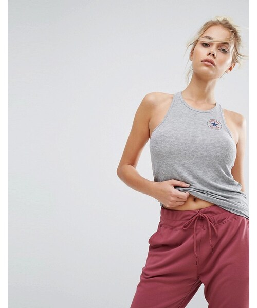 Converse（コンバース）の「Converse High Neck Tank Top（タンクトップ）」 - WEAR