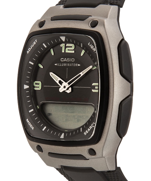 CASIO（カシオ）の「Casio AW-81-1A1VDF Data Bank World Time Men's Watch（）」 - WEAR