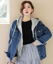 ディーホリック(DHOLIC)｜DHOLICのデニムジャケットを使ったコーディネート - WEAR