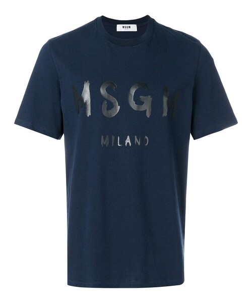 MSGM（エムエスジーエム）の「MSGM - ロゴtシャツ - men - コットン - XL（Tシャツ/カットソー）」 - WEAR