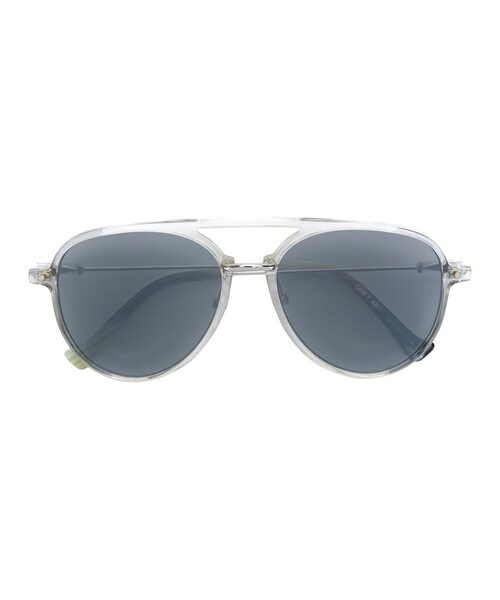 Grey Ant（グレイアント）の「Grey Ant - Praph アビエーターサングラス - unisex - アセテート/金属（めっき ...