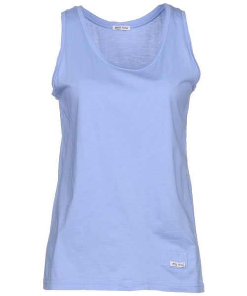miu miu（ミュウミュウ）の「MIU MIU Tank tops（タンクトップ）」 - WEAR
