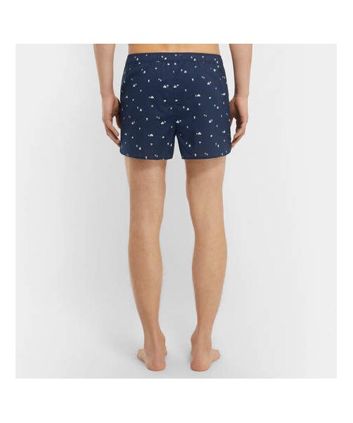 Derek Rose（-）の「Derek Rose Nelson Printed Cotton Boxer Shorts（ボクサーパンツ ...
