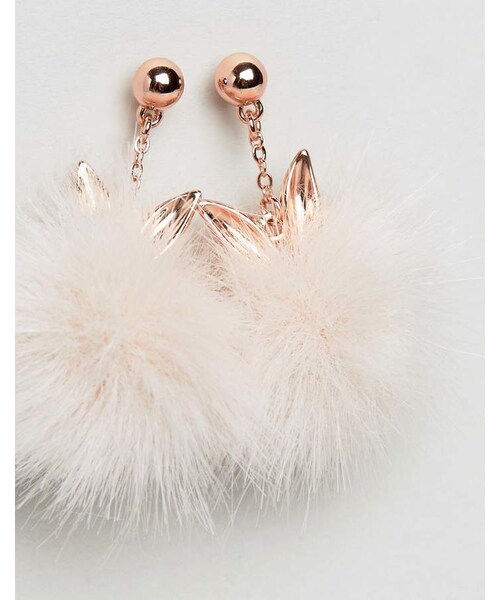 Ted Baker（テッドベーカー）の「Ted Baker Bryana Bunny Tail Drop Earrings（イヤリング ...