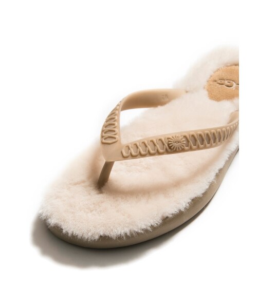 Mila Owen（ミラオーウェン）の「【UGG】W Fluffie フラッフィー（ビーチサンダル）」 - WEAR
