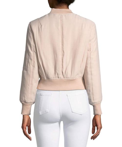 Club Monaco（クラブモナコ）の「Club Monaco Lindawanna Zip-Front Bomber Jacket（ジャケット/アウター）」 - WEAR