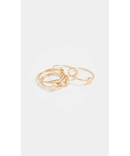 gorjanaの「Gorjana Chloe Mixed Stacking Ring Set（リング）」 - WEAR