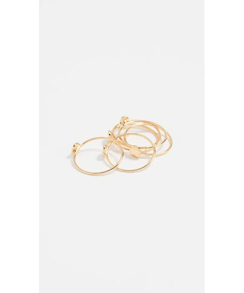 gorjanaの「Gorjana Chloe Mixed Stacking Ring Set（リング）」 - WEAR