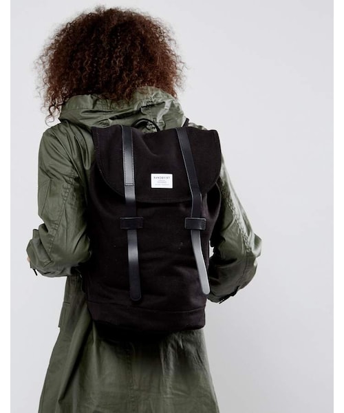 SANDQVIST（サンドクヴィスト）の「Sandqvist Stig Organic Cotton Backpack With ...