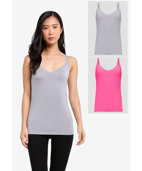 Impression（インプレッション）の「Bundle of 2 Camisole with inner Cups（その他）」 - WEAR