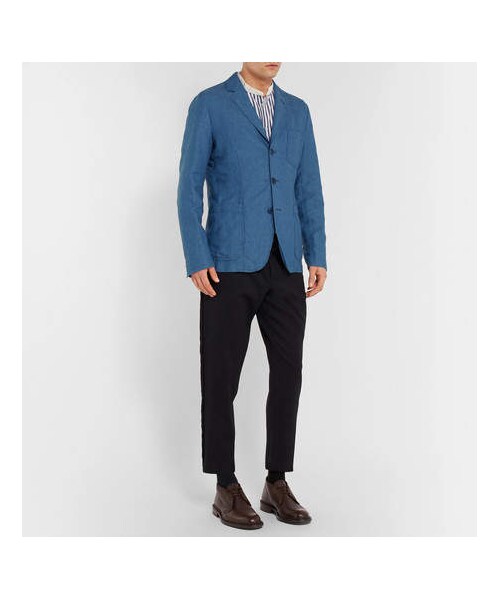 Tricker's（トリッカーズ）の「Tricker's Winston Textured-Leather Chukka Boots（ブーツ ...