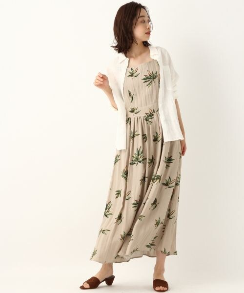 apart by lowrys（アパートバイローリーズ）の「RyNyリーフエプロンワンピース（）」 - WEAR