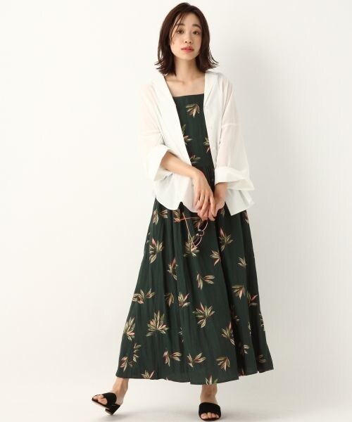 apart by lowrys（アパートバイローリーズ）の「RyNyリーフエプロンワンピース（）」 - WEAR