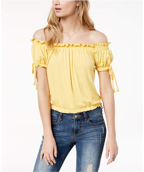 American Rag（-）の「American Rag Juniors' Off-The-Shoulder Top, Created ...