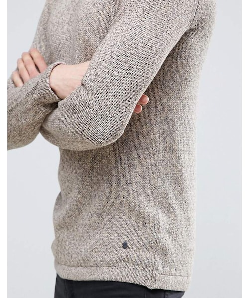 MINIMUM（ミニマム）の「Minimum Crew Neck Two Tone Knit Sweater（ニット/セーター）」 - WEAR