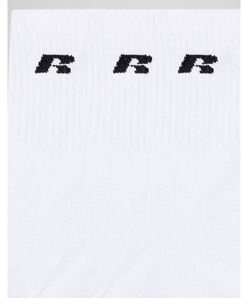 Russell Athletic（ラッセルアスレティック）の「Russell Athletic 3 Pack Sports Sock（ソックス ...