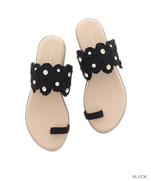 RANDA（ランダ）の「2018SS新作/サムリングフラワーサンダル（）」 - WEAR