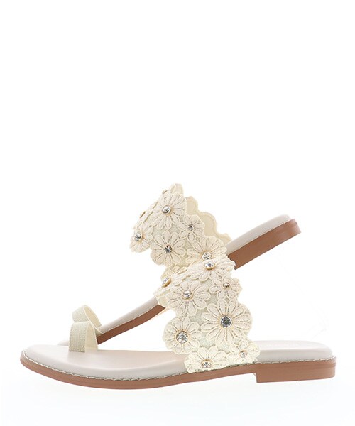 RANDA（ランダ）の「2018SS新作/サムリングフラワーサンダル（）」 - WEAR