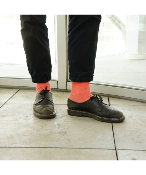 STORES.jp（ストアーズドットジェーピー）の「【ギフトに人気】ペルーコットンのゴムなし靴下(ユニセックス) レッド_SO005-RD ...