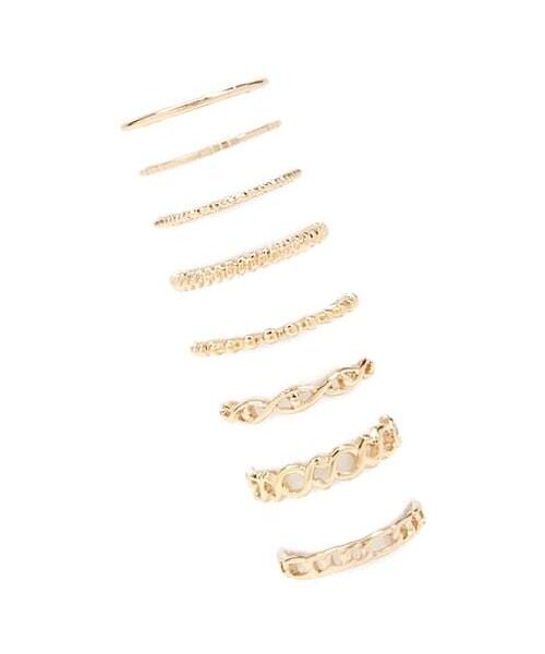 FOREVER 21（フォーエバー トゥエンティーワン）の「Forever 21 Twisted Rings Set（リング）」 - WEAR