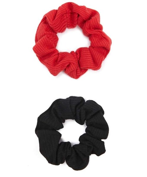 Forever 21（フォーエバー トゥエンティーワン）の「Forever 21 Ribbed Knit Hair Scrunchie Set ...