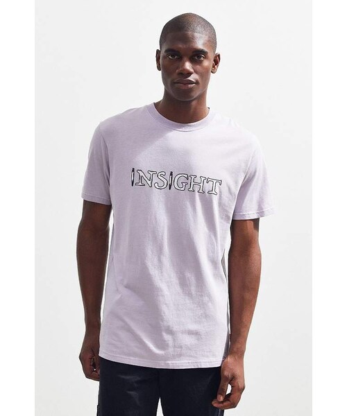 Insight（インサイト）の「Insight Joint Text Tee（Tシャツ/カットソー）」 - WEAR