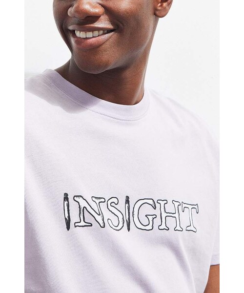 Insight（インサイト）の「Insight Joint Text Tee（Tシャツ/カットソー）」 - WEAR