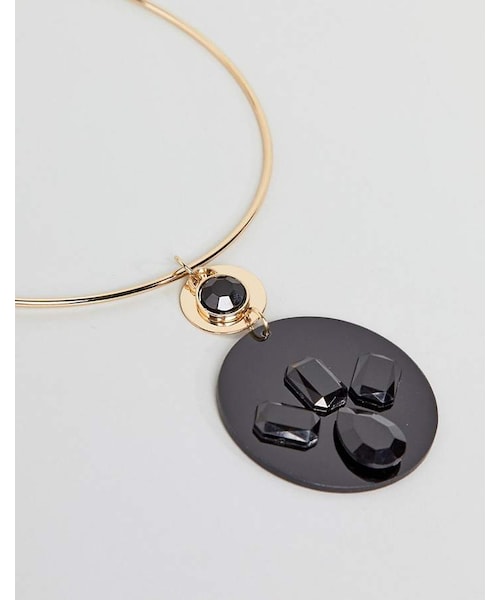 Missguidedの「Missguided circle drop necklace（ネックレス）」 - WEAR