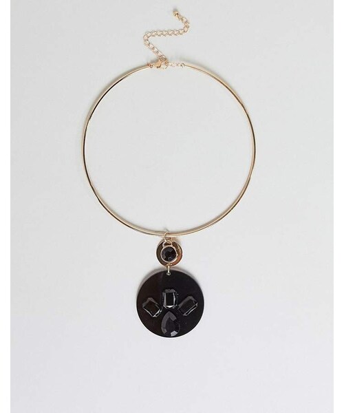 Missguidedの「Missguided circle drop necklace（ネックレス）」 - WEAR