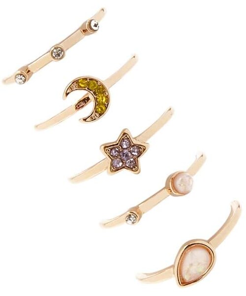 FOREVER 21（フォーエバー トゥエンティーワン）の「Forever 21 Assorted Ring Set（リング）」 - WEAR