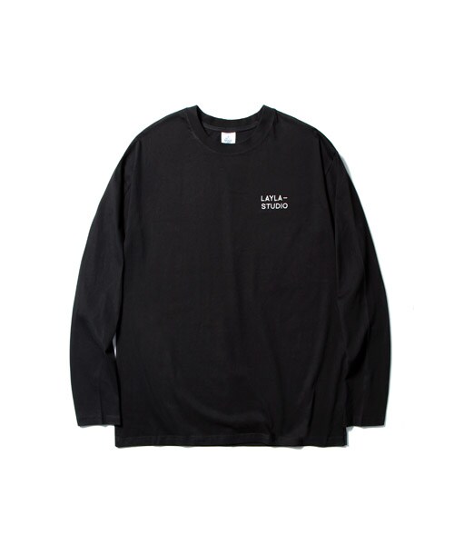 Diamond Layla（ダイアモンドレイラ）の「Layla unconditional love Basic L/S Tee T10 - Black（Tシャツ/カットソー）」 - WEAR