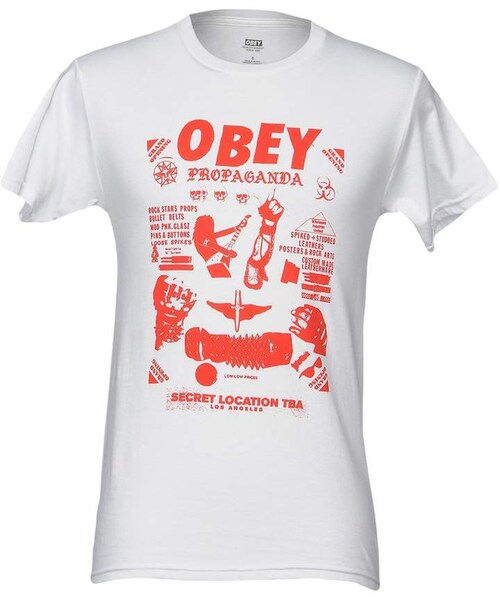OBEY（オベイ）の「OBEY PROPAGANDA T-shirts（Tシャツ/カットソー）」 - WEAR